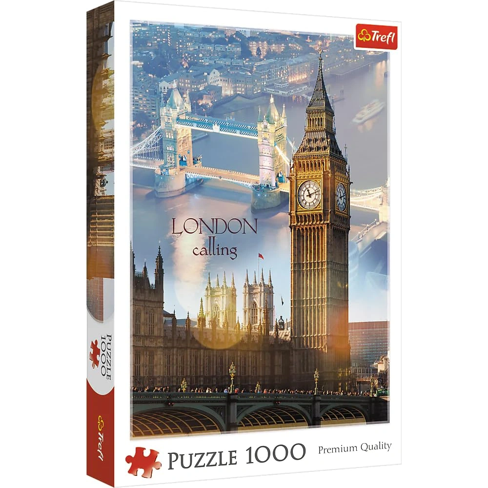 Puzzle 1000 Pezzi Londra all'Alba Qualità Premium Trefl 5900511103953 ...
